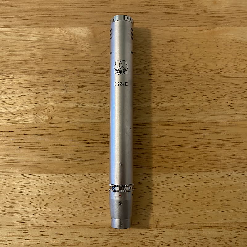 AKG D 224 E Vintage Dynamic Microphone. Works but Sounds | Reverb
