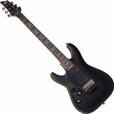 Schecter Demon 6 - Black Sparkle | Reverb
