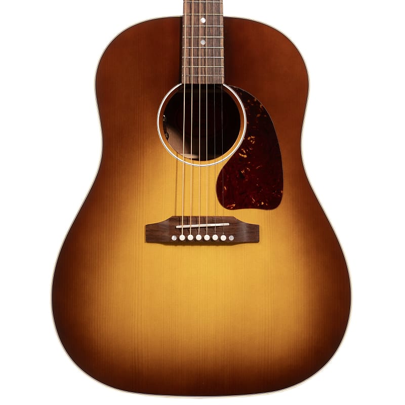 Gibson J-45 Standard Acoustic/Electric Guitar, Adirondack Red | Reverb