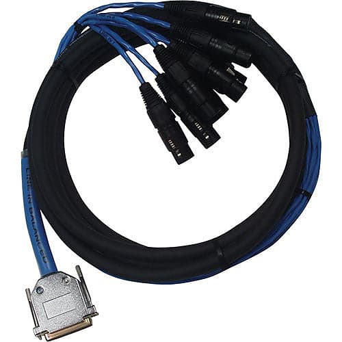 Avid DB25-XLRF Analog or Digital Input 4' Snake | Reverb