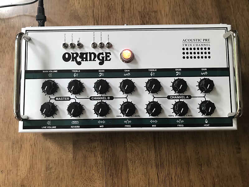 Orange Acoustic Pre Stereo Valve Acoustic Guitar Preamp | Reverb