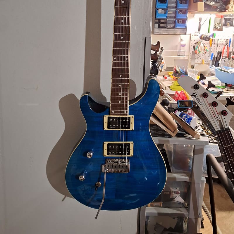 Harley Benton CST-24T Ocean Flame LH 2021 | Reverb