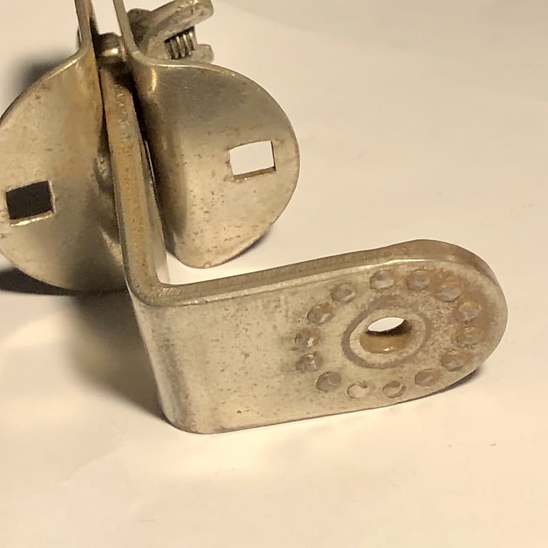 Slingerland Radio King Ratchet shell mount 40’s 50’s - Nickel | Reverb