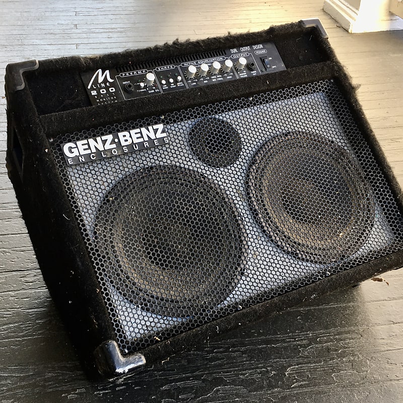 Genz-Benz M Line 200 Bass Amp, 1980s | Reverb