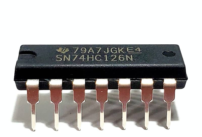 SN74HC126N SN74HC126 74HC126 Quadruple Bus Buffer Gates with | Reverb