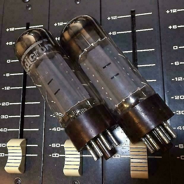 Vintage pair Mullard El34 6ca7 fx-4 1960 tubes valves edicron | Reverb