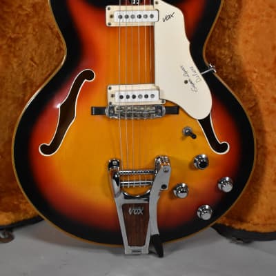 1967 Vox Super Lynx Deluxe Sunburst Finish Electric | Reverb France