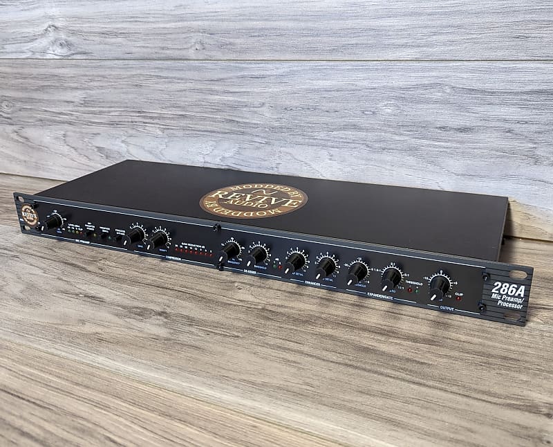 REVIVE AUDIO MODIFIED: DBX 286A, MIC PREAMP, COMP, EQ, | Reverb
