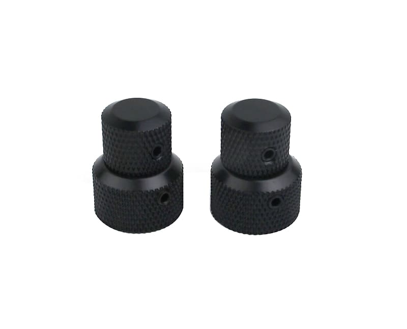 2Pcs Brass Concentric Stacked Knobs, Dual Knurled Control | Reverb
