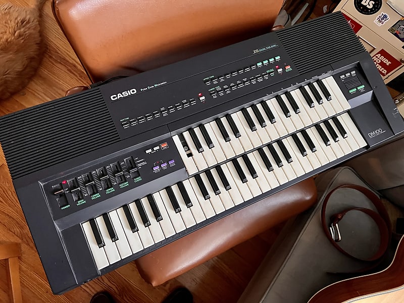 Casio DM-100 Sampling Keyboard As-Is, Works, Missing Key | Reverb