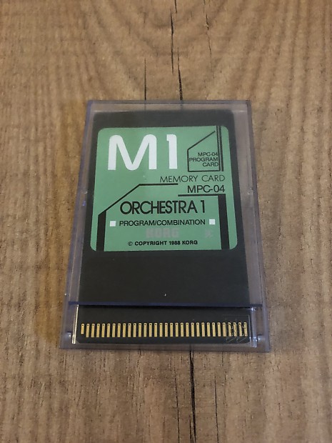 Korg MPC-04 & MSC-04 Orchestra 1 Cards | Reverb