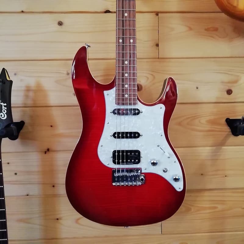 FGN Guitars Odyssey JOS2FMG/TRT - Transparent Red Burst | Reverb