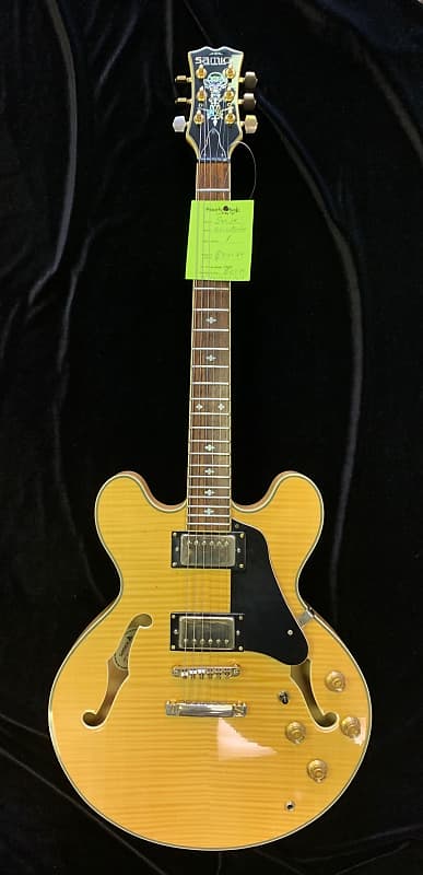 Samick Artist Series Semi-Hollow Body Electric Guitar Flamed | Reverb