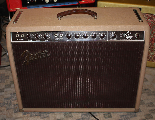 1960 Vintage Fender Super Amp | Reverb
