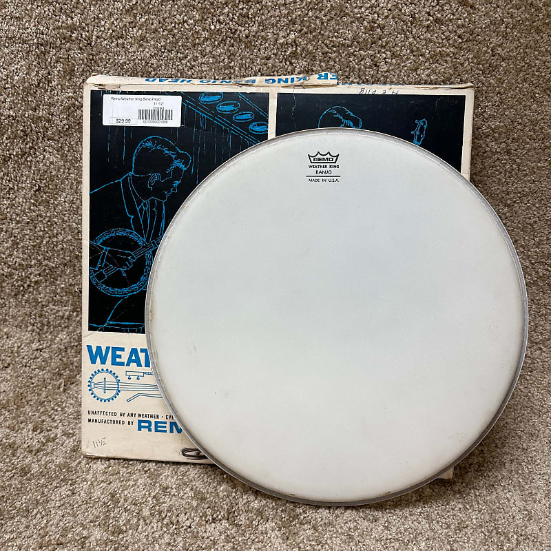 Remo Weather King Banjo Head Coated 11 1/2" | Reverb