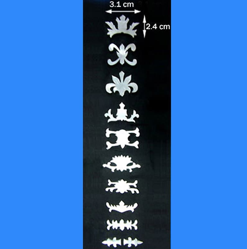 Inlay Material - DIY White Mop Inlay Markers ( 47 ) | Reverb