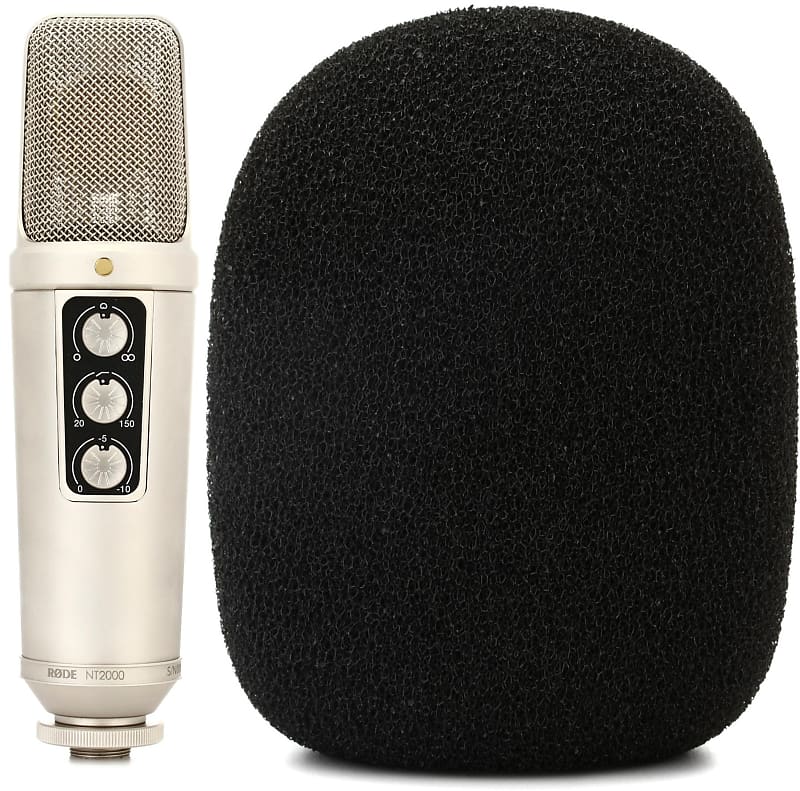 Rode NT2000 Large-diaphragm Condenser Microphone Bundle with | Reverb