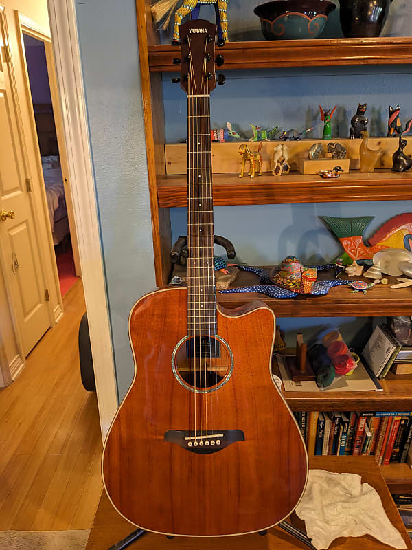 Yamaha A4K, about 2018, all solid koa | Reverb