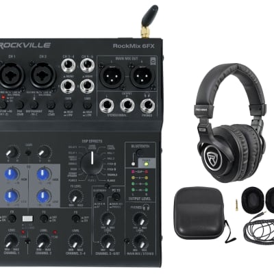 Alesis GigaMix 6fx Mixer Black | Reverb