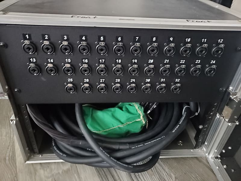 CBI Cables 32 Channel Custom Split Snake 2021 Black | Reverb