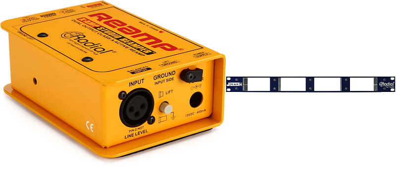 Radial X-Amp 1 In 2 Out Active Re-Amping Device Bundle with | Reverb