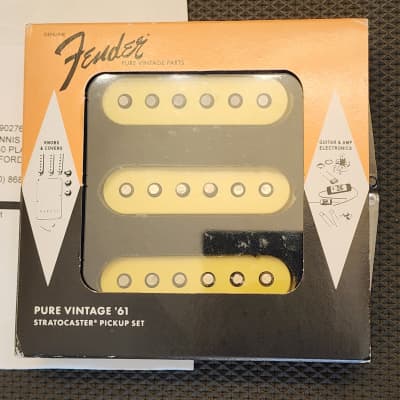 Fender Pure Vintage '61 Stratocaster pickups 2024 | Reverb