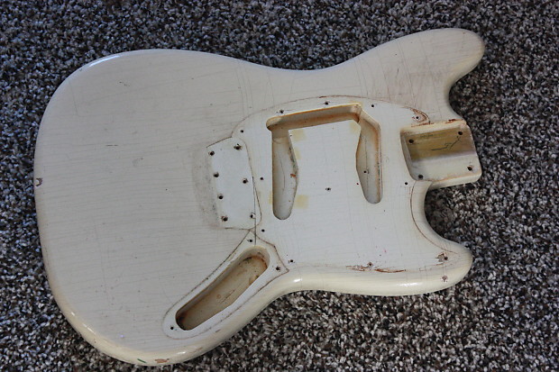 Fender Musicmaster Duo Sonic 1965 1966 1967 guitar body | Reverb UK