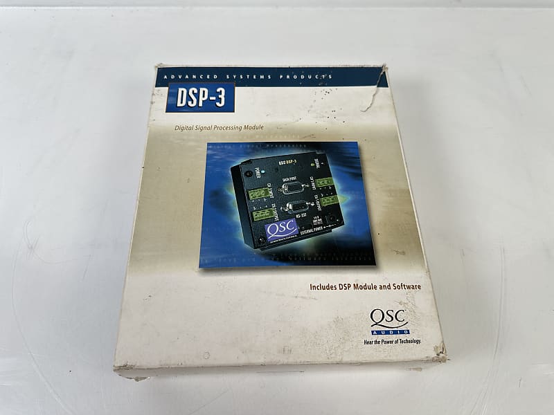QSC DSP-3 Digital Signal Processor | Reverb