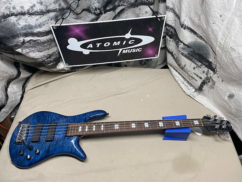 Spector Euro5 LX Euro LX-5 5-string Bass - Blue Fade Gloss | Reverb