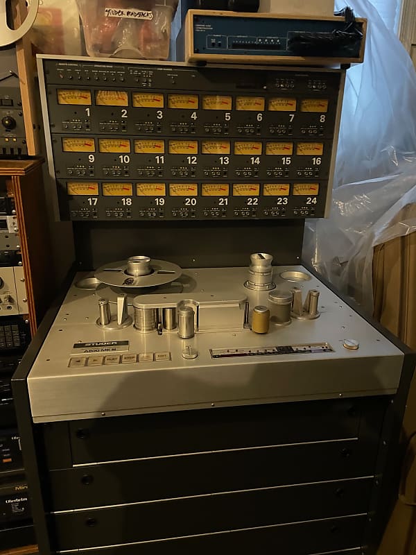 Studer A800 MK III 2" 24 +16 track, 24 ch of Dolby SR, Remote | Reverb
