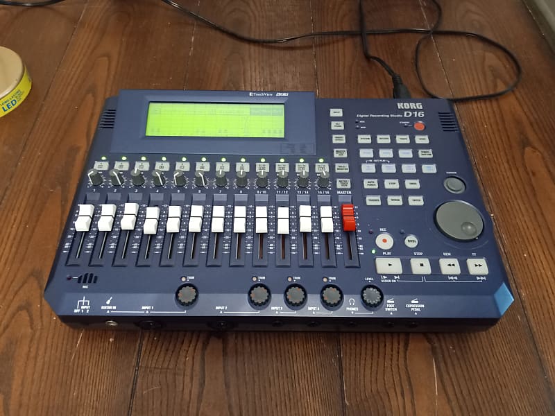 Korg D16 Portable Recording Studio / New 120Gb Drive | Reverb