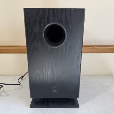 NHT SW2P Powered Subwoofer Black (Sub + Amp) | Reverb