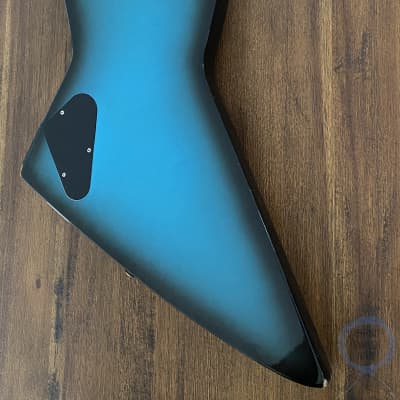 Aria Pro II, Explorer Bass, ZZB Deluxe, MIJ 1983, Blue Black | Reverb