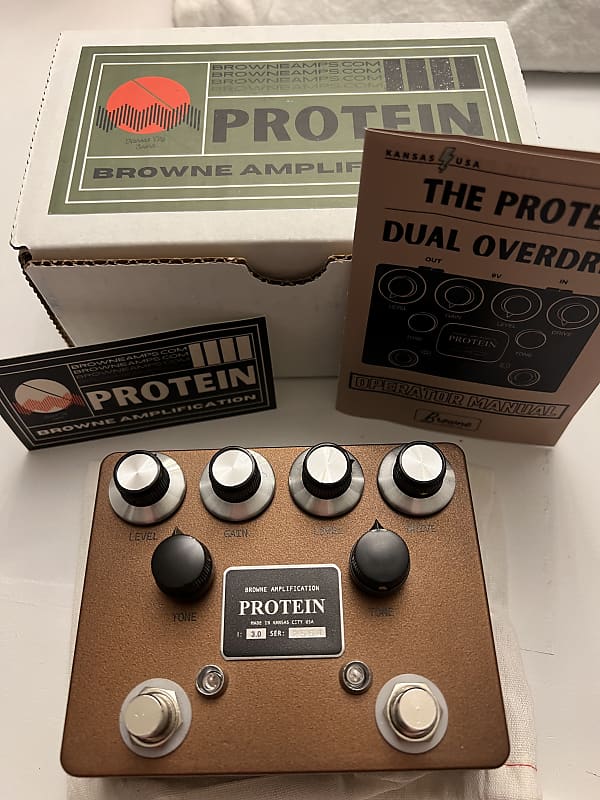 Protein Dual Overdrive V3 - Copper | Reverb