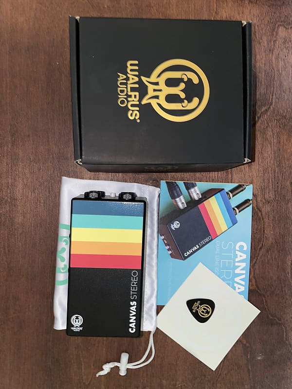 Walrus Audio Canvas Stereo Dual Line Isolator Direct Box 2022 | Reverb