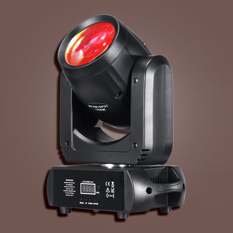 150W LED Moving Head Lights Beam Spot, 18 Face Roto Prism | Reverb