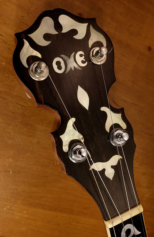 OME Triple X, 5 String Open Back, Silver Spun Tone Ring, OHSC | Reverb