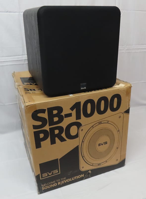 SVS SB-1000 Pro 12" Powered Subwoofer - 325 Watts RMS - | Reverb
