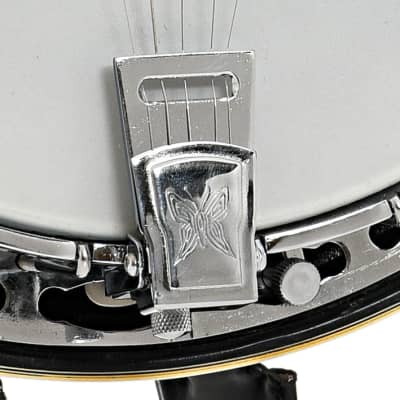 Aria Deluxe Bowtie 5-String Resonator Banjo (1970s) | Reverb