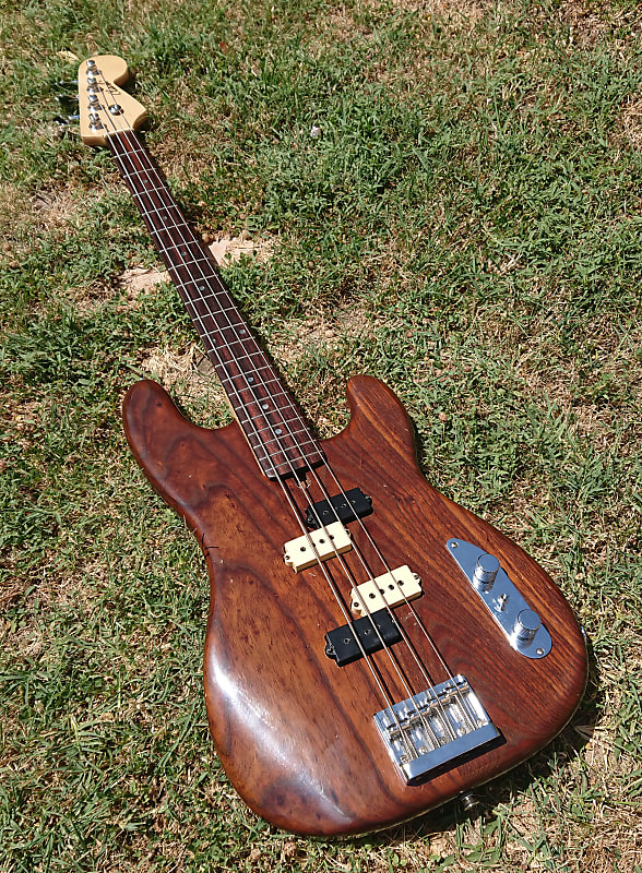 precision partscaster p-bass double reverse split coil | Reverb