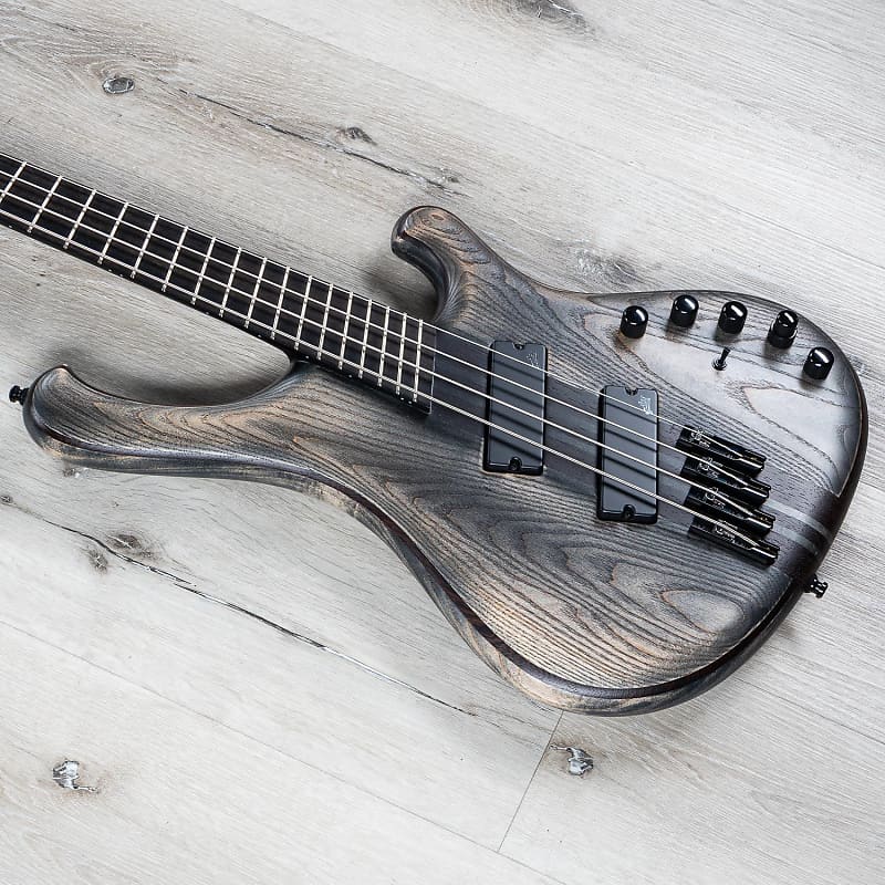 Mayones Viking VF 4 Multi-Scale 4-String Bass, Antique Black | Reverb