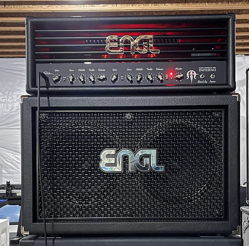 Engl Inferno "Blackout" 2022 - Black Tolex + Engl Z9 foot | Reverb