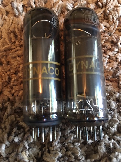 Dynaco 6BQ5 EL84 tube pair | Reverb