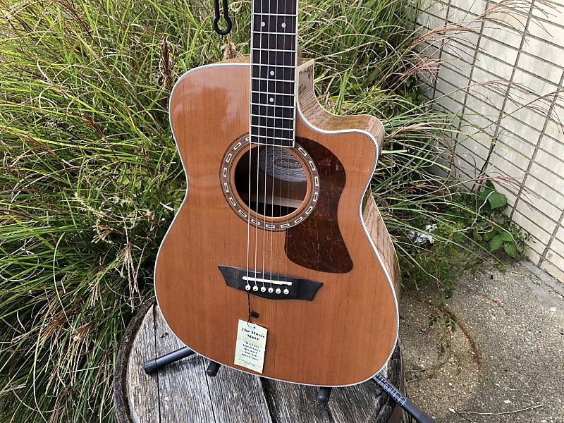 Washburn Heritage Series Folk Cutaway 6 String Acoustic | Reverb