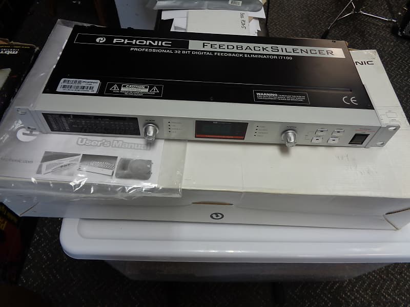 Phonic i7100 Feedback Silencer Digital Feedback Eliminator | Reverb