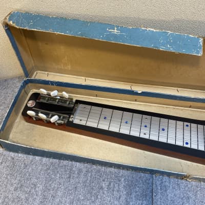 Amazing, Teisco EG-DB2 lap steel guitar in the original box | Reverb