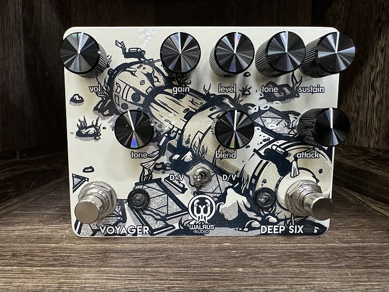 Walrus Audio Voyager Deep Six Overdrive Compressor 2019 | Reverb