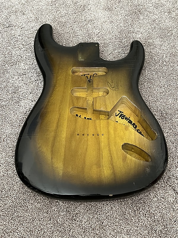 Stratocaster Hardtail Body Paulownia | Reverb
