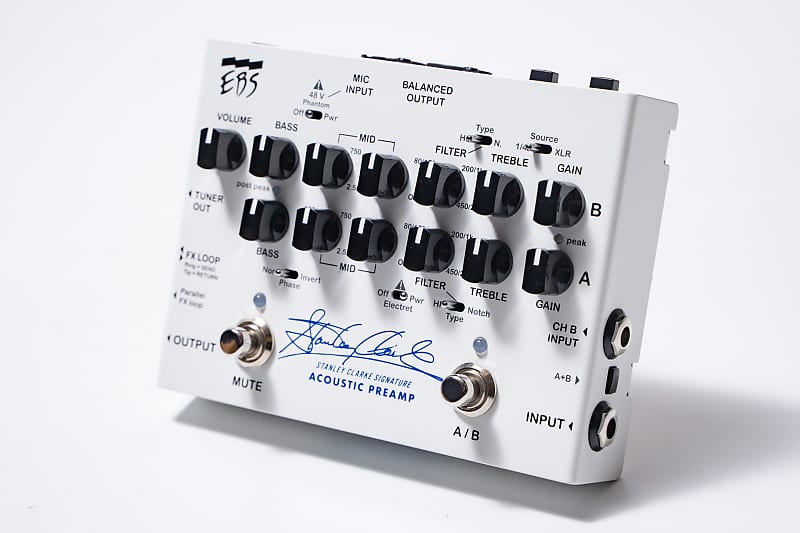 EBS Stanley Clarke Signature Acoustic Preamp | Reverb Australia