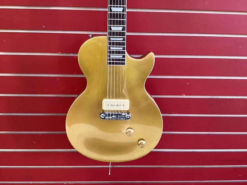 Unbranded Gold Top Single Cut Single Pickup Carve Top | Reverb
